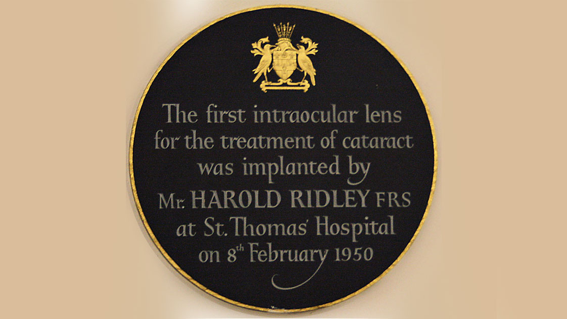 Our History - Ridley Eye Foundation